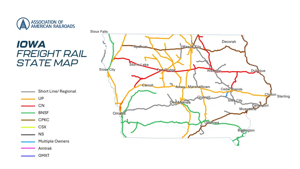Freight Rail in Iowa | AAR