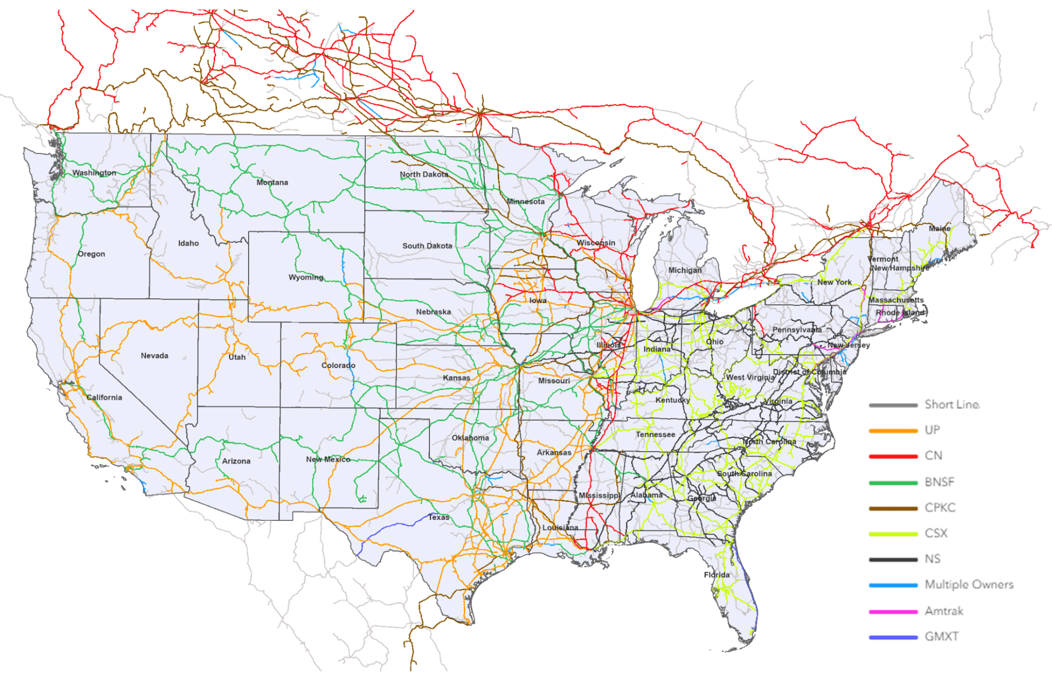 Freight Rail's State-by-State Impact