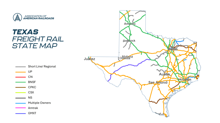 Freight Rail in Texas | AAR